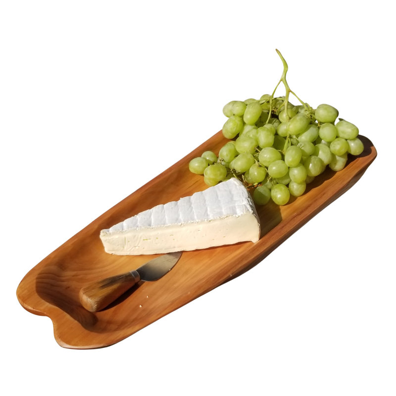 Millwood Pines Balliro Root Wood Platter | Wayfair Millwood Pines Balliro Root Wood Platter | Wayfair
